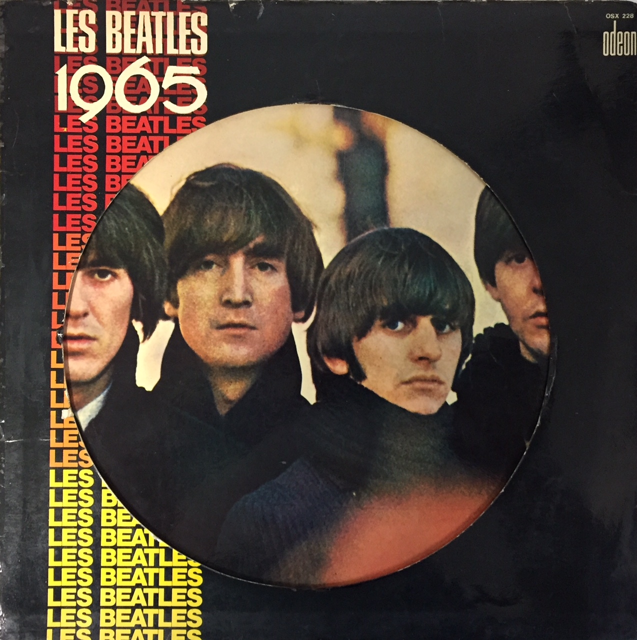 The Beatles – French Lp Odéon osx 228 » Les Beatles 1965 « - Crazyrecords